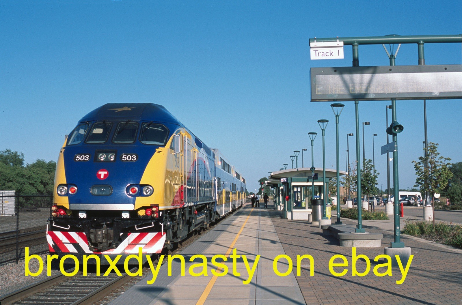 Metro Transit Northstar 503 Big Lake MN Original Fujichrome Railroad ...