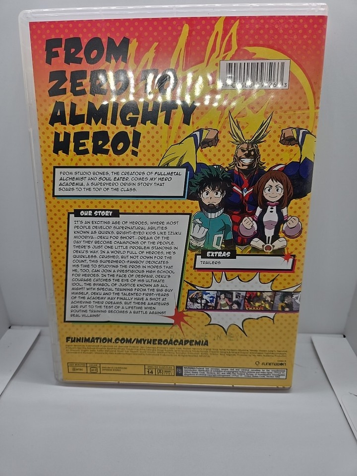 My Hero Academia - Season One (DVD) | eBay