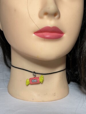 Vintage Jolly Rancher Pink Resin Candy Choker Pendant Necklace SS2908 ...