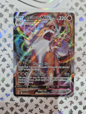 Lycanroc VMAX 092/203 - Evolving Skies - Pokemon Card NM-MINT | eBay ...