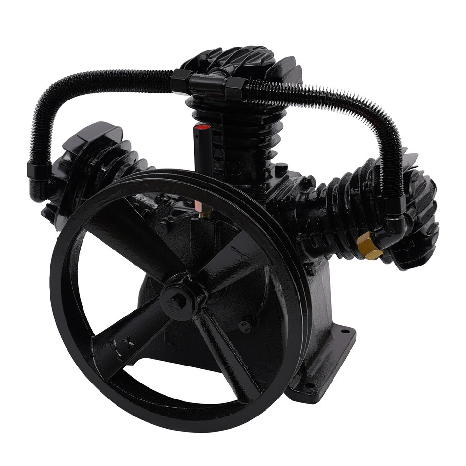 5-HP Single-Stage Inline-Twin Replacement Air Compressor Pump 3 3 ...