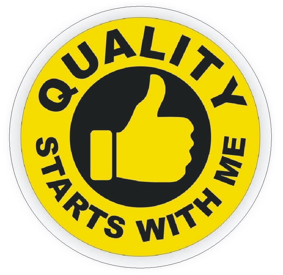 Quality Starts With Me Hard Hat Decal Hard Hat Sticker Helmet Safety ...