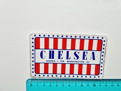 Adhesive Chelsea Shoes Sticker Autocollant Vintage 80s Original | eBay ...