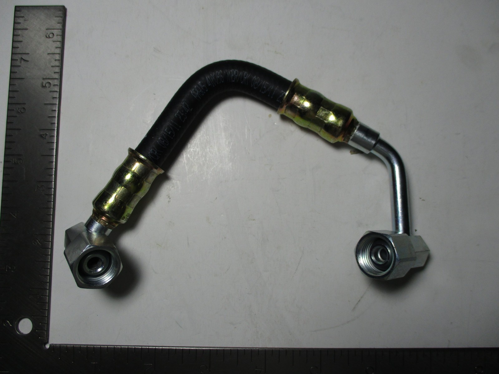 PORSCHE 924S 944 944 turbo 951 FUEL RAIL JUMPER LINE HOSE NEW GENUINE ...