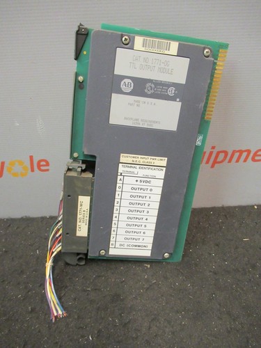 Allen Bradley AB 1771-OG TTL DFW Analog Output Module 165MA 5VDC FS3D ...
