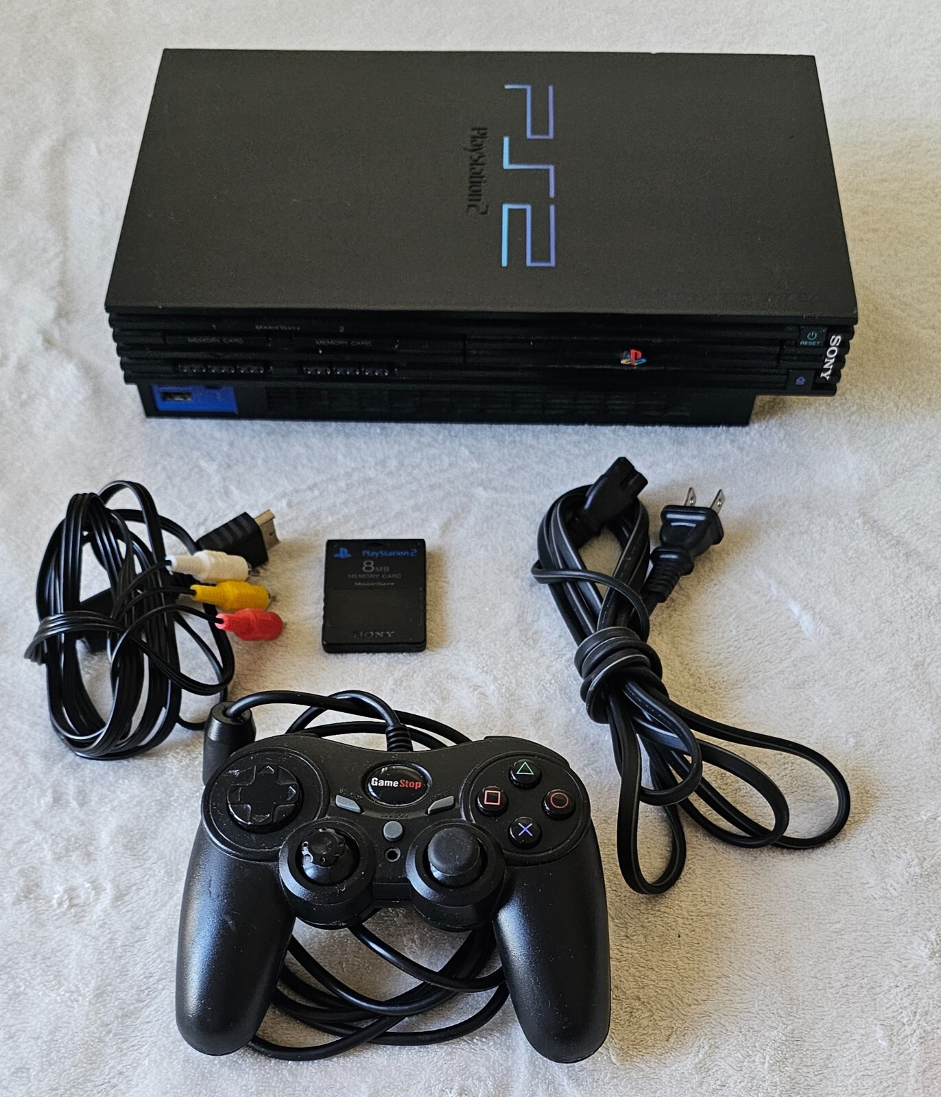 Sony PlayStation 2 Console - Black (SCPH-39001) With Games | eBay