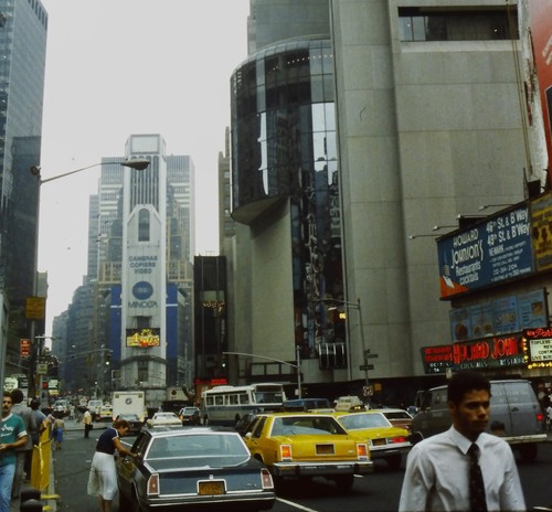 1980s New York City Times Square Minolta Howard Johnsons 35mm Slide | eBay