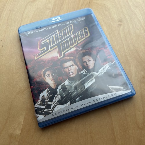 STARSHIP TROOPERS (Blu-ray, 1997) UN-USED, STILL FACTORY SEALED ...