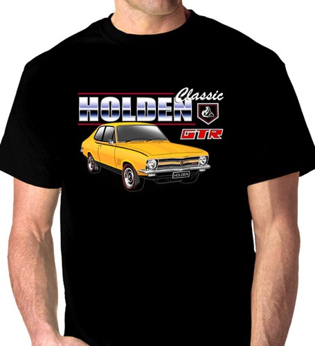 HOLDEN LC GTR TORANA QUALITY BLACK T-SHIRT (14 CAR COLOURS) BIG FIT ...