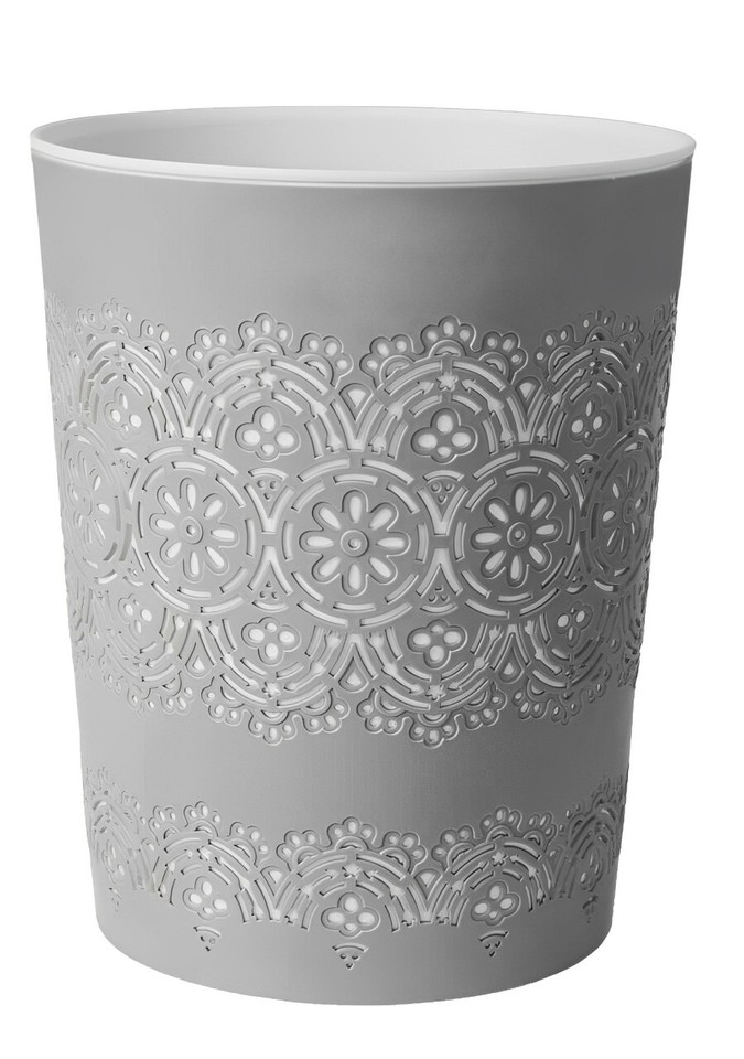 9 L NINE LITRE FLORA WASTE RUBBISH PAPER BIN OFFICE KITCHEN HOME ...