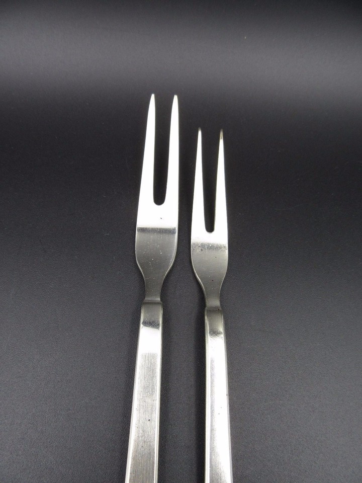 M29 ⭐⭐ WMF 2500 Meat Fork Small & Big 90er Silver Top Condition ⭐⭐ ...