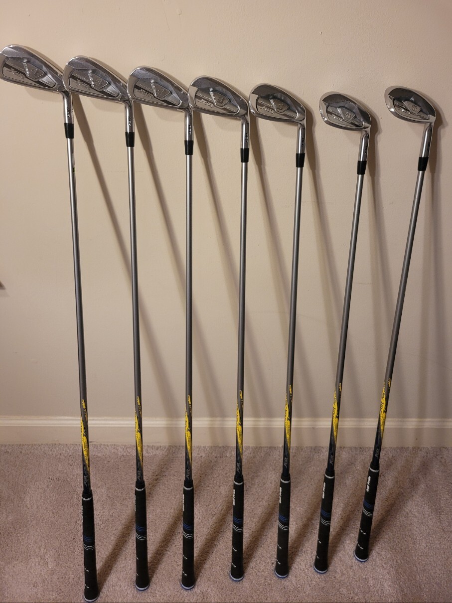 golf iron set used right handed graphite | eBay