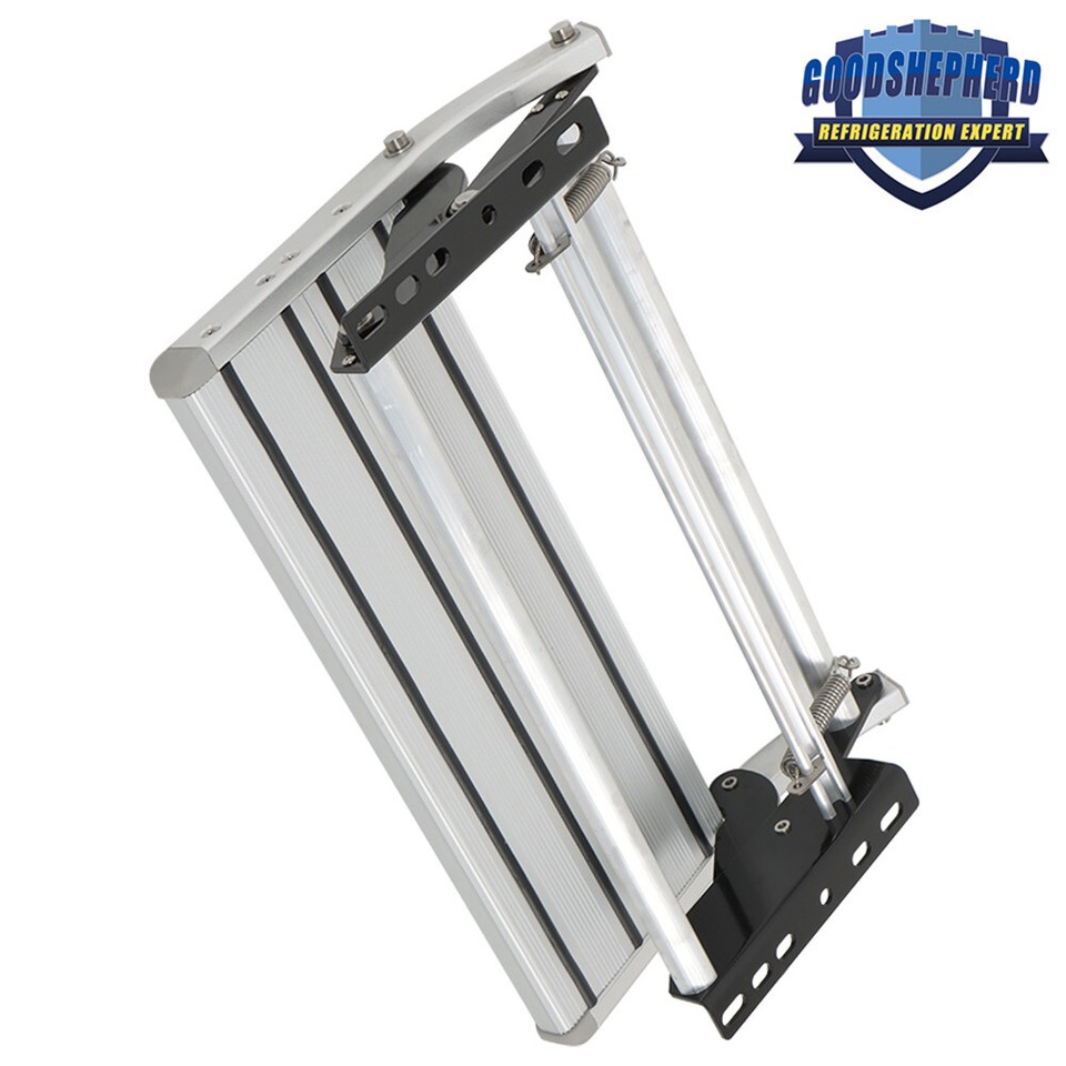 Manual Pull Out Single Aluminium 1 Step RV Camper Platform Steps Stair ...