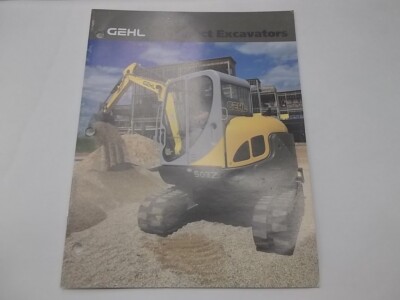 Brochure for Gehl 503Z 153 223 303 353 373 603 803 1202 753Z Compact ...