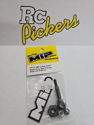 MIP 10131 X-DUTY CVD Keyed Rear Axle Set Traxxas Slash 4x4 New NOS (A1 ...