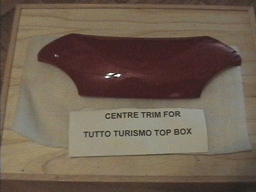 NONFANGO TUTTO TURISMO TTT TOP CASE RED CENTRE PANEL TRIM NEW | eBay