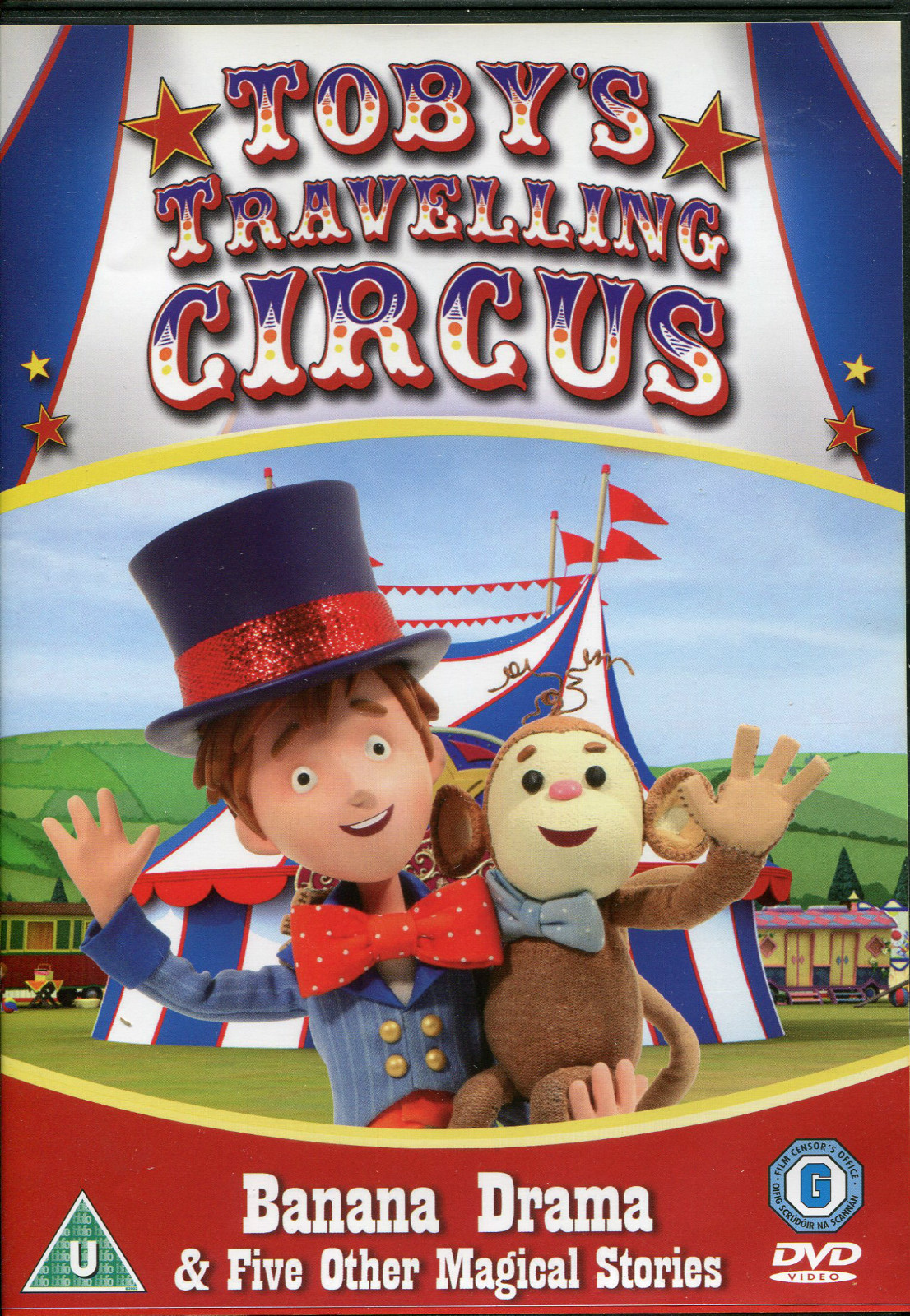 TOBY'S TRAVELLING CIRCUS KIDS DVD BANANA DRAMA & 5 OTHER MAGICAL ...