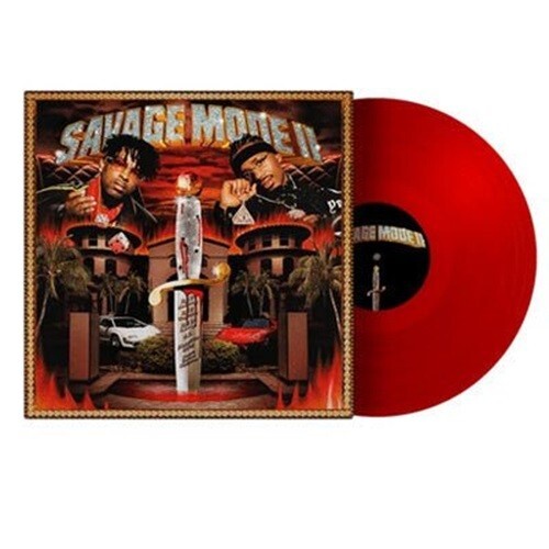 21 SAVAGE & METRO BOOMIN - SAVAGE MODE II - LP Red VINYL NEW ALBUM ...
