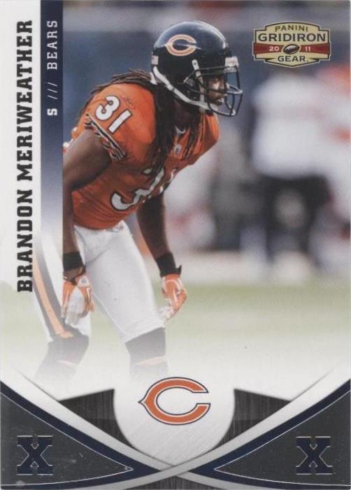 2011 Panini Gridiron Gear - Brandon Meriweather #148 Silver Xs /250 for ...