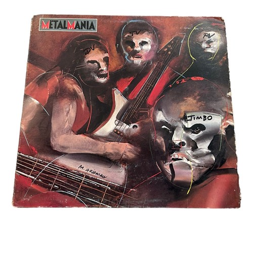 METALMANIA Various Artists LP Vinyl Columbia Records PC 39948 1985 | eBay