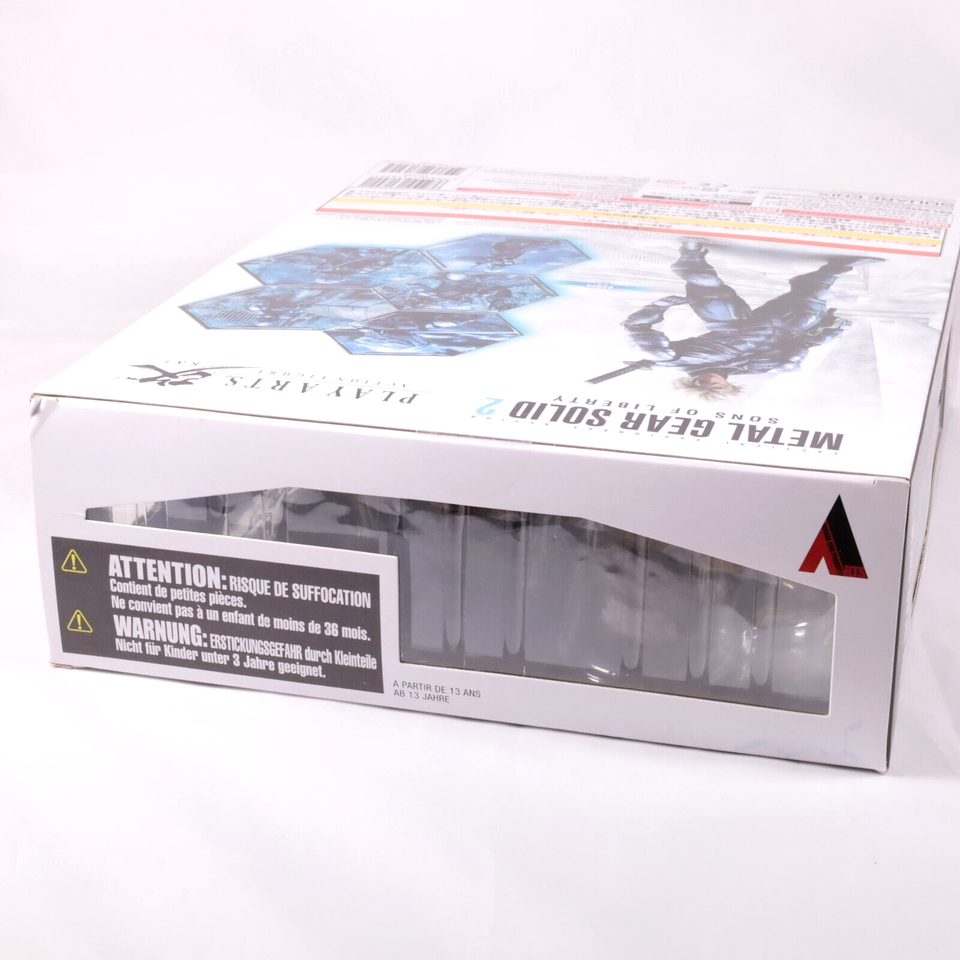 Play Arts Kai Metal Gear Solid 2 Raiden Action Figure Square Enix | eBay