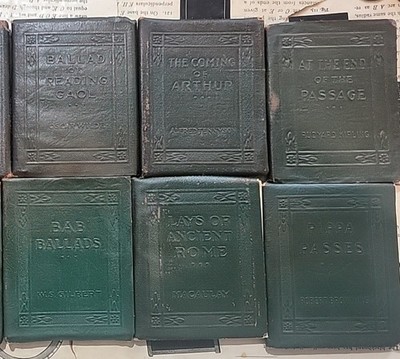 Choice Of MORE Little Leather Library Books Redcroft 1920's Not As ...