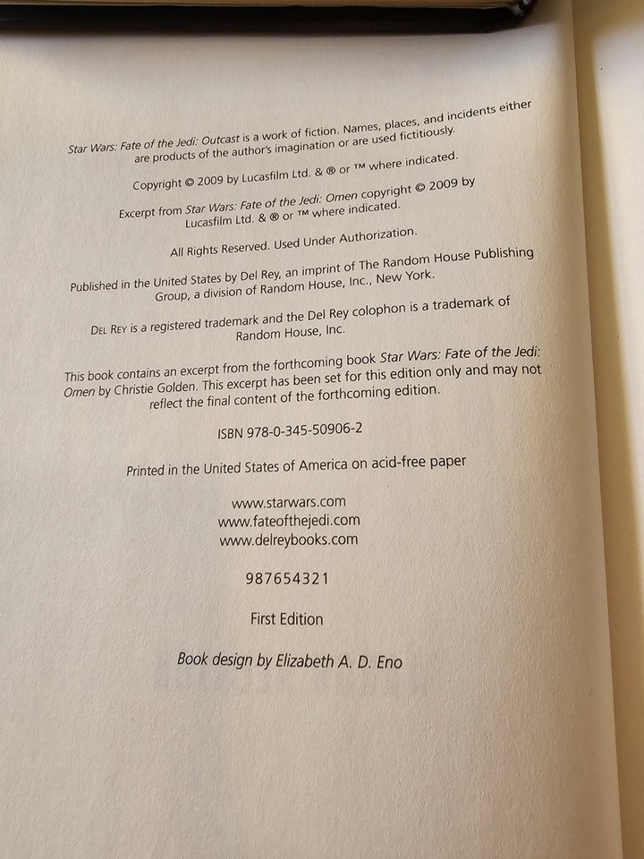 Star Wars Novel Collection First Addition | eBay