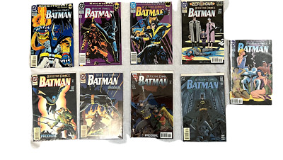 BATMAN VINTAGE 9 COMIC BOOK LOT _ 675-683 DC COMICS | eBay