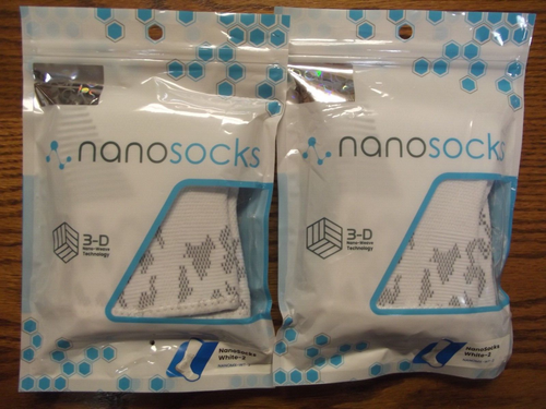 Nanomx-wt-2 socks 3D Nano Compression Socks - White-2 2 Pair | eBay