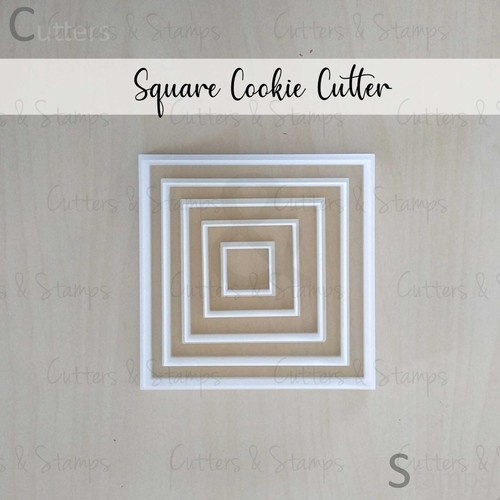 SQUARE Cookie Cutter | Baking tools | eBay