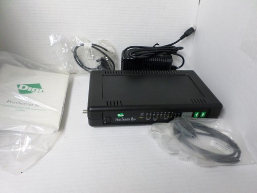 New Digi 50000309-02 Portserver II 16 Port Open Retail Box w/power ...