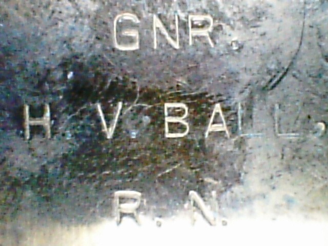 WW1 TRIO & BOXED WW2 WAR MEDAL ROYAL NAVY COMMISSIONED GUNNER H V BALL ...