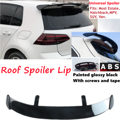 Black Rear Roof Lip Spoiler Wing Sport Hatchback Wagon SUV Minivan ...
