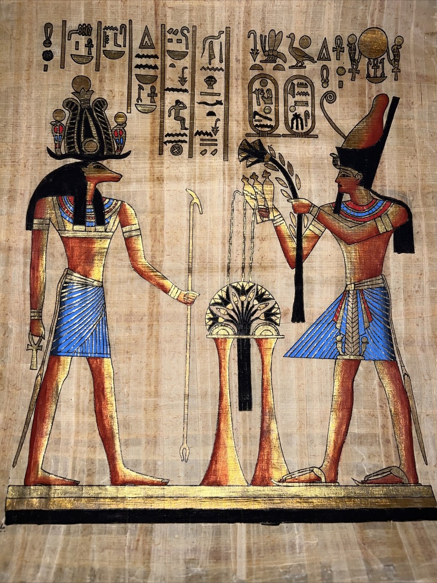 Ancient Egyptian Papyrus Art Papyrus Manufacturing Tour And Papyrus