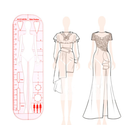 Female Body Template For Fashion Design