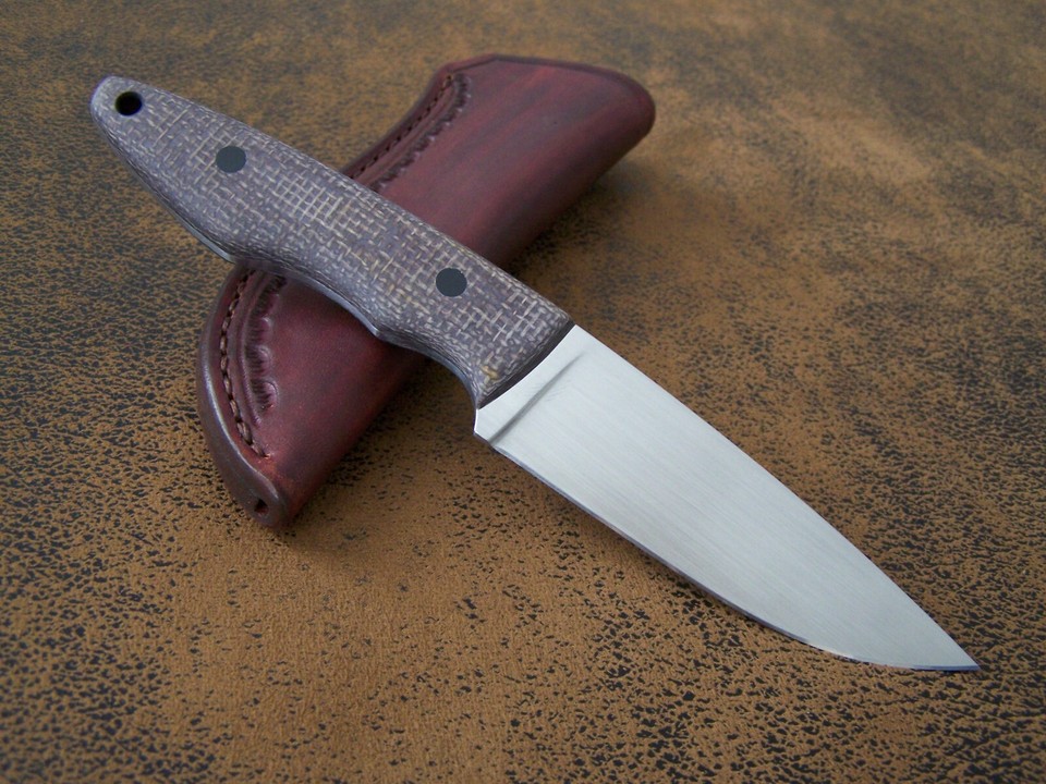 KGB Knives Exklusives Custom Messer Outdoormesser Jagdmesser N690 Stahl ...