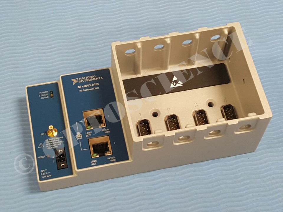 National Instruments NI cDAQ-9185 TSN Ethernet CompactDAQ Chassis, 4 ...