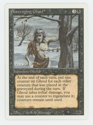 Scavenging Ghoul MTG Revised NP Never Played Magic The Gathering | eBay