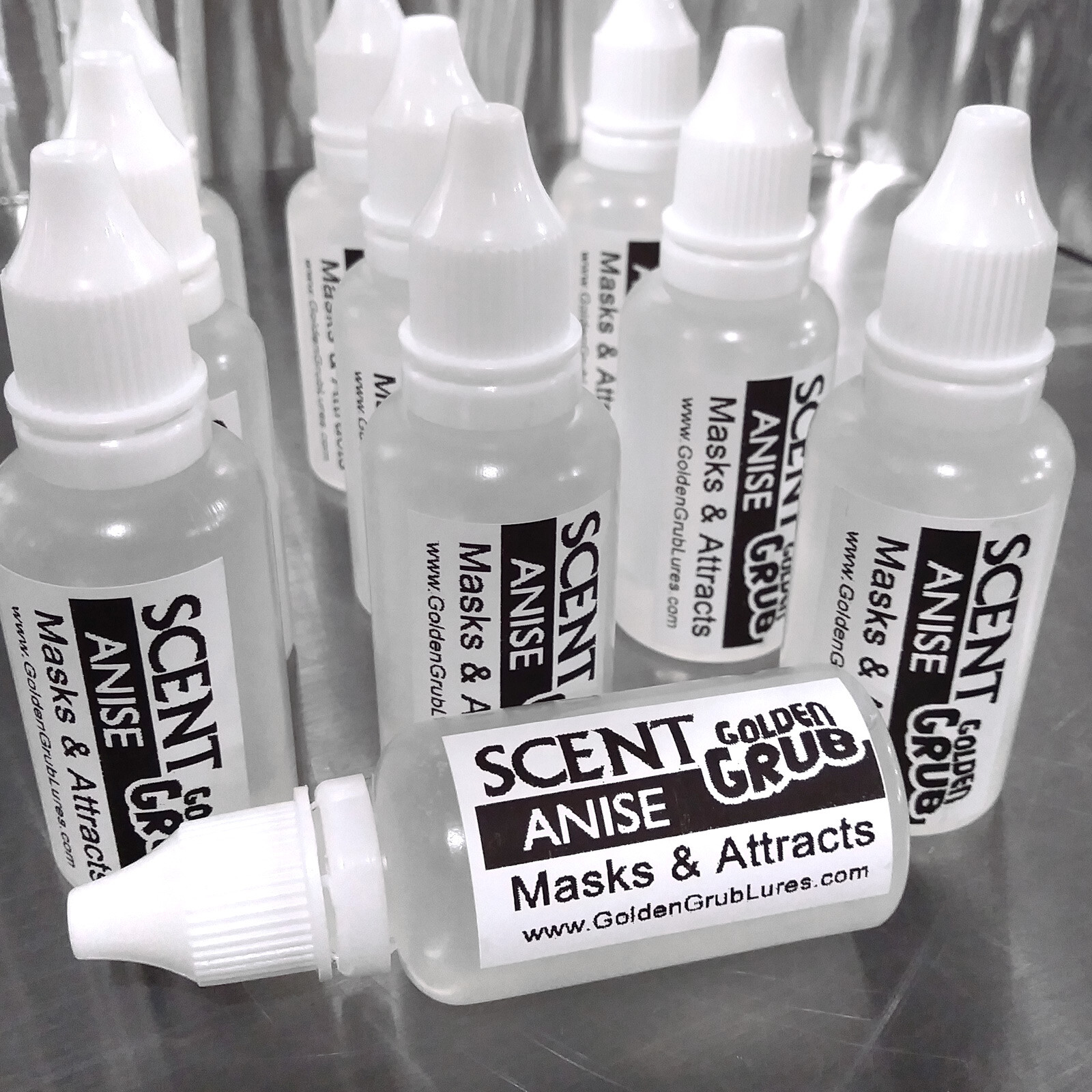 NEW 1 OZ Classic ANISE SCENT Lure Making Fishing Soft Plastic Bait ...