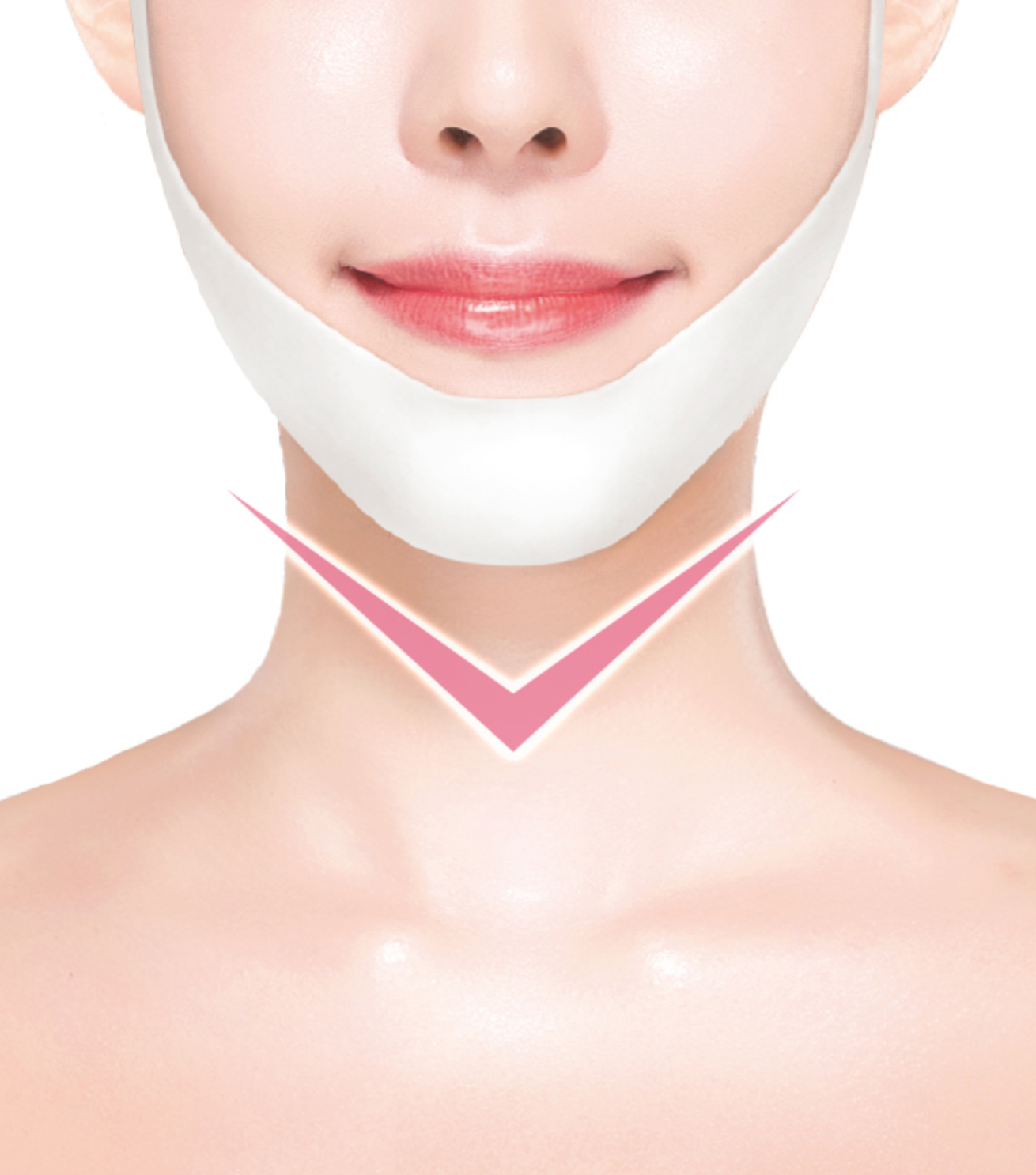 5x Premium Hydrogel Moisturising Care V Shape Mask Pack Lifting Firming ...