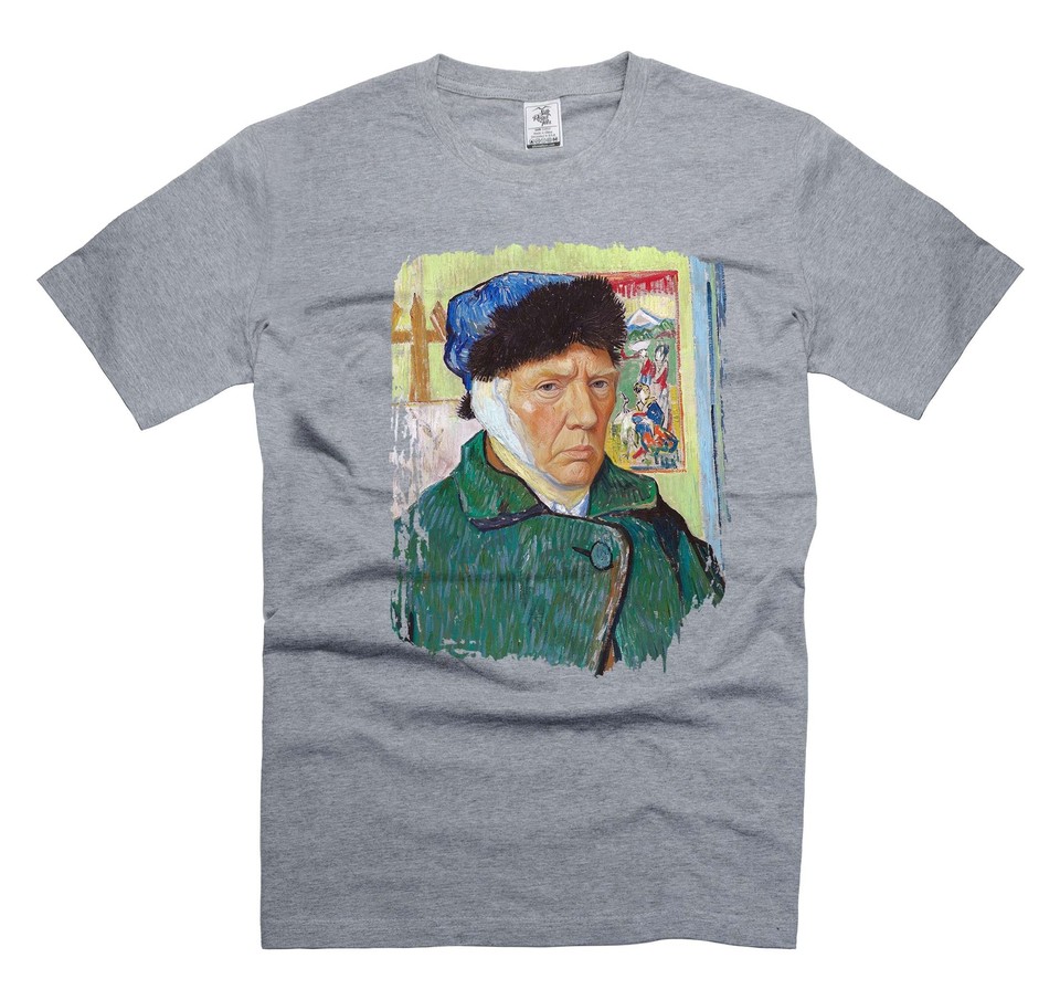 Donald Trump Van Gogh Shirt Funny Trump Joke Shirt Trump Humorous T ...