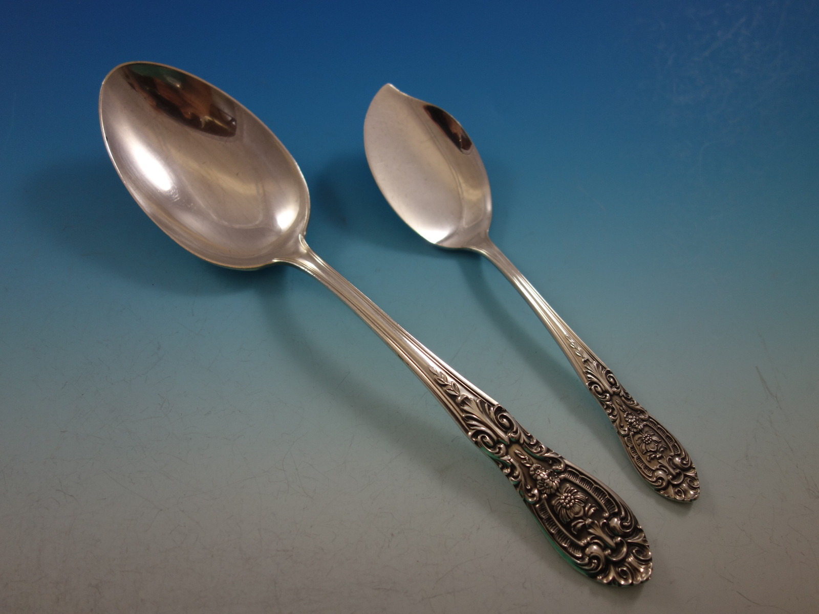 Southern Grandeur by Easterling Sterling Silver Flatware Set Service 37 ...