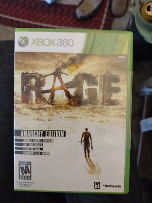 Rage: Anarchy Edition (Microsoft Xbox 360) Complete CIB - Fast Free ...