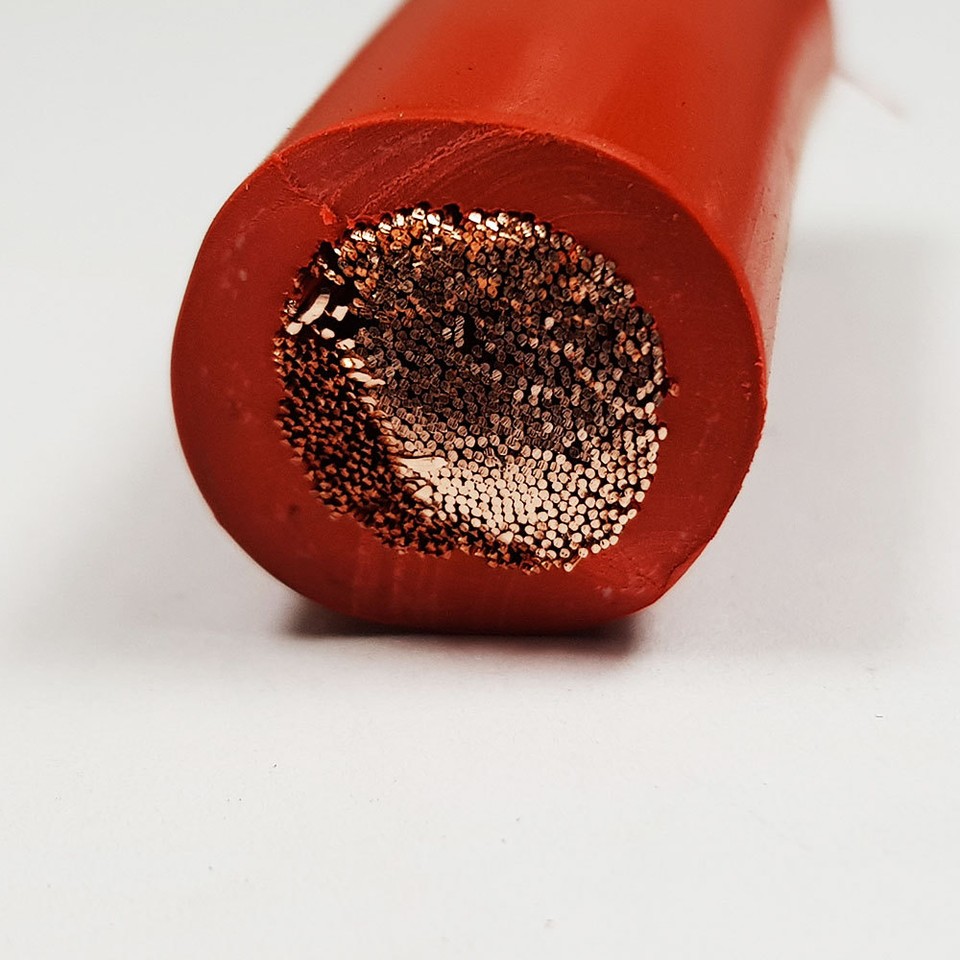70mm2 Red Flexible PVC Battery Welding Cable 485 A Amps 1M 1 M Length ...