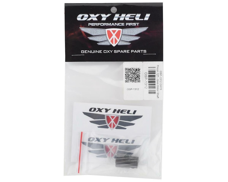 OXY Heli 6mm Pinion (12T) [OXY5-OSP-1312] | eBay