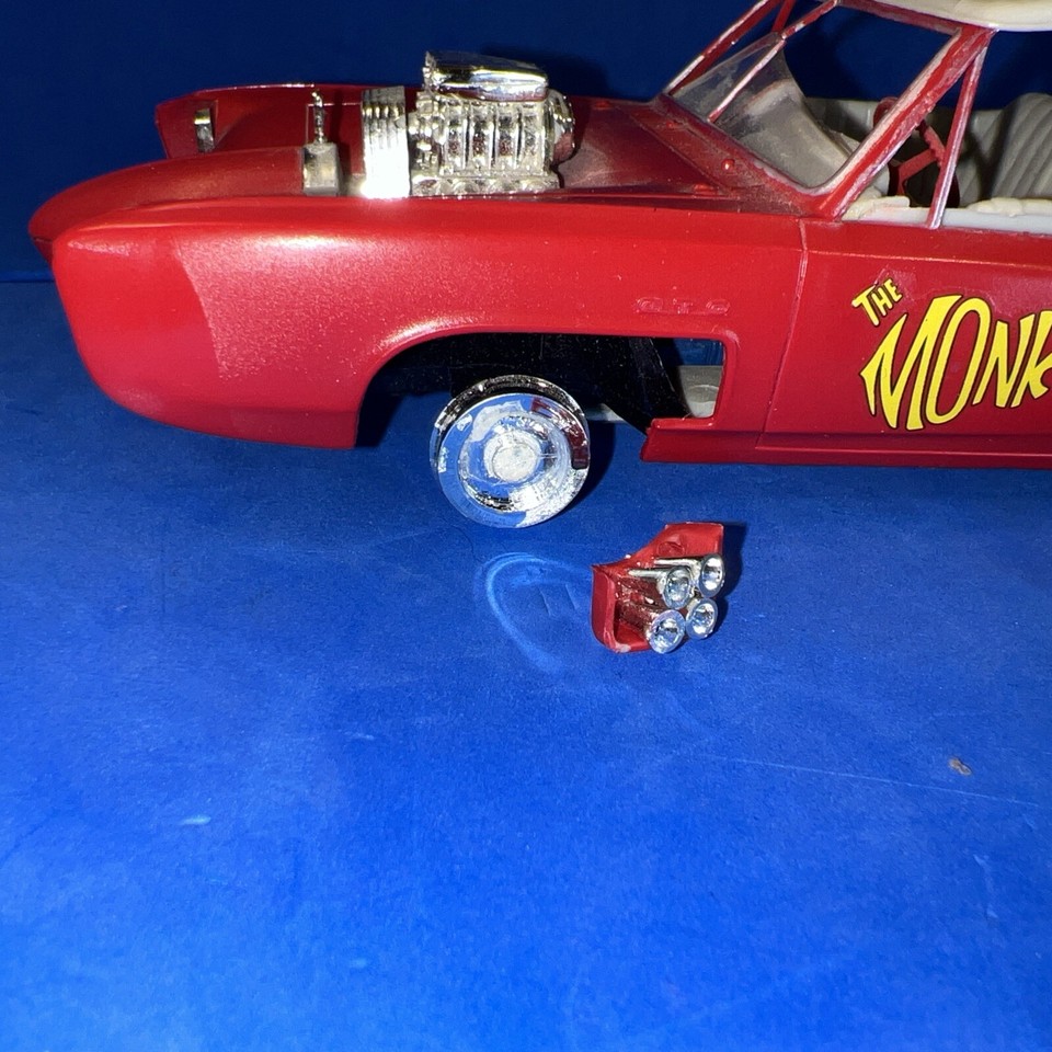 1/25 RARE Scale Vintage AMT "Monkee Mobile" Built Model Kit PLEASE READ ...