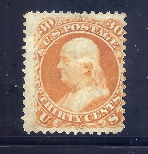 US Stamp - #71 - MNG - 30 cent Franklin Issue - CV $1000 - PSAG Cert | eBay