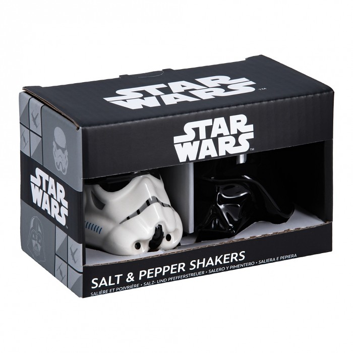 Official Star Wars Vader And Stormtrooper Salt And Pepper Shakers | eBay UK