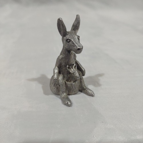 Spoontiques Pewter Kangaroo Baby Joey Miniature Figurine 2019 *2 inches ...