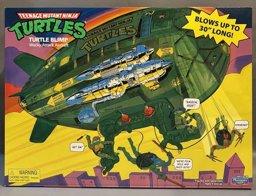 TMNT-Turtle Blimp-Teenage Mutant Ninja Turtles Retro Classic Reissue ...